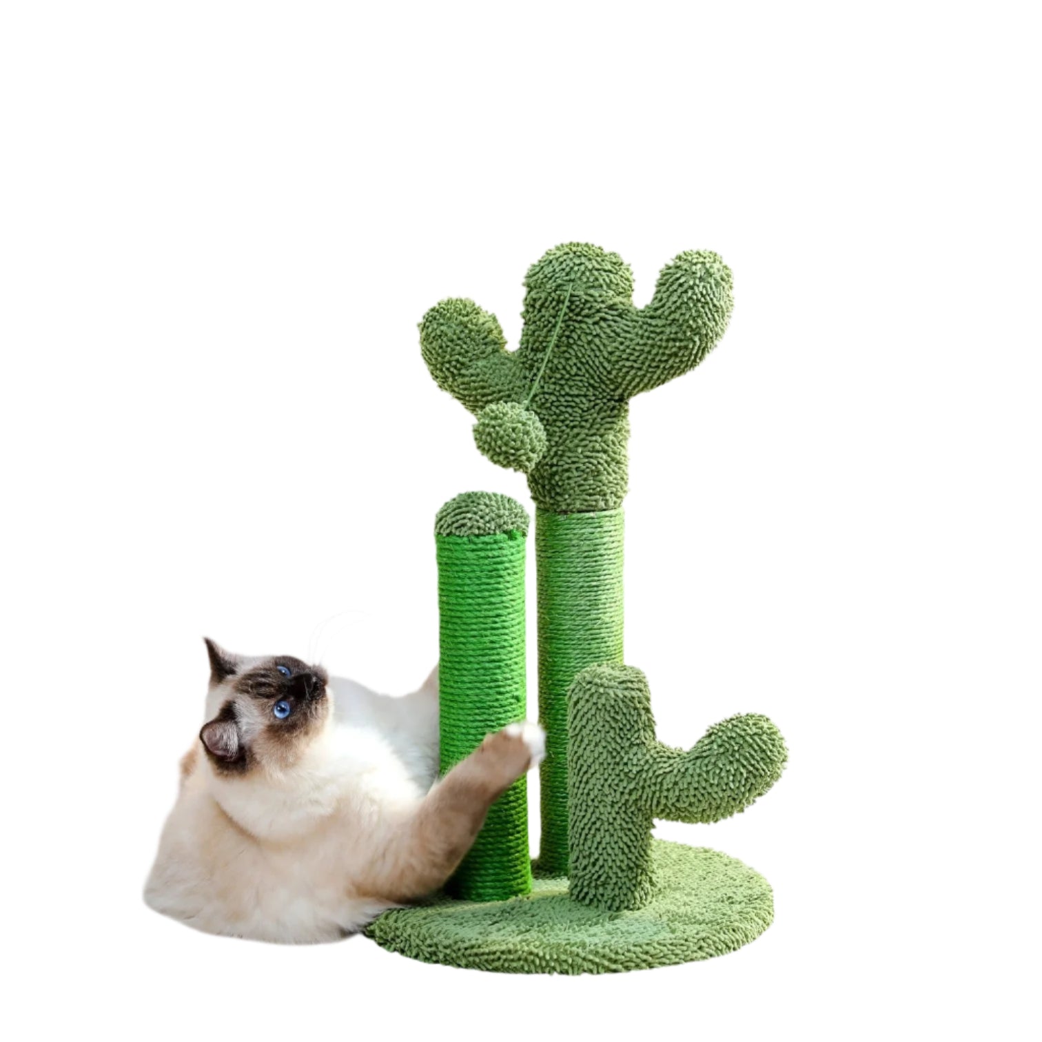 CactusClimb- Kaktusformet Kradsetræ til Katte med Sjovt Design